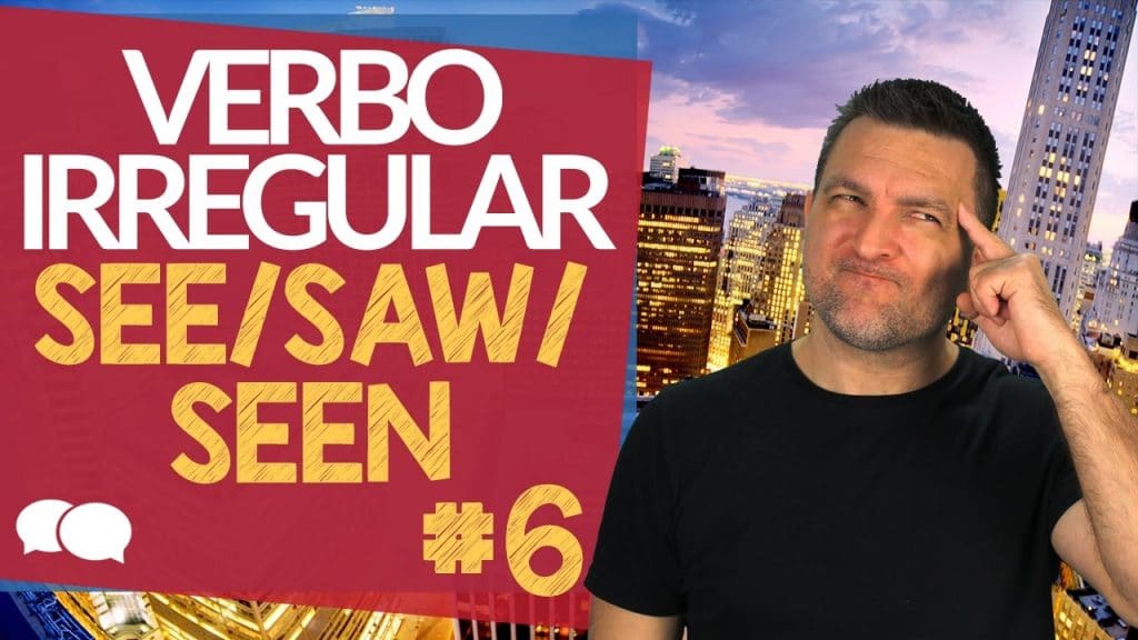 Verbo Irregular SEE - Aula 6 com professor Paulo Barros